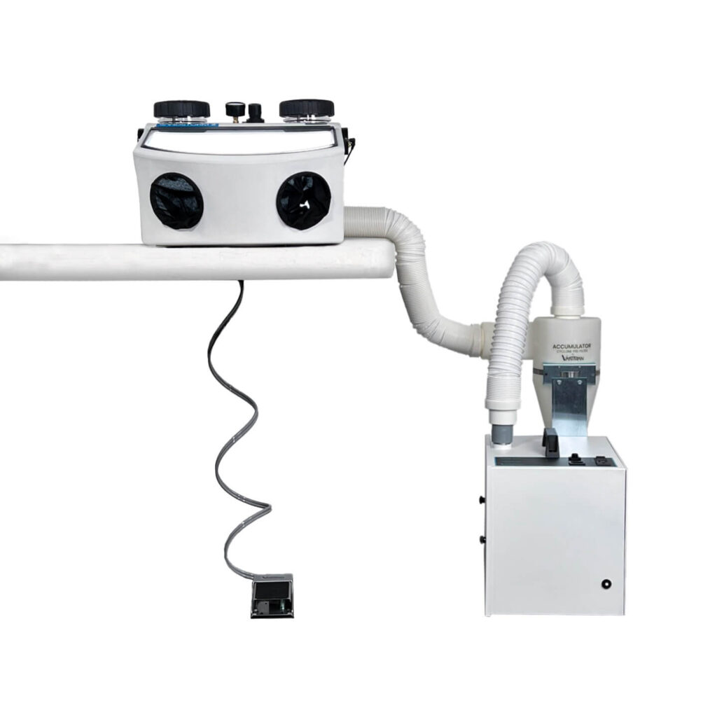 SandVac + SandStorm 2 Combo (Dust Collector and Sandblaster Together ...