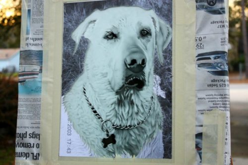 David Schulte Glass Etching with a Sand Blaster - Vaniman