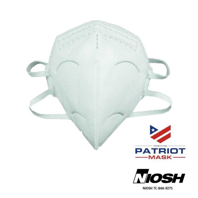 NIOSH N95 Respirator - ALG Patriot Face Masks - Box of 40 - 21059 - Vaniman